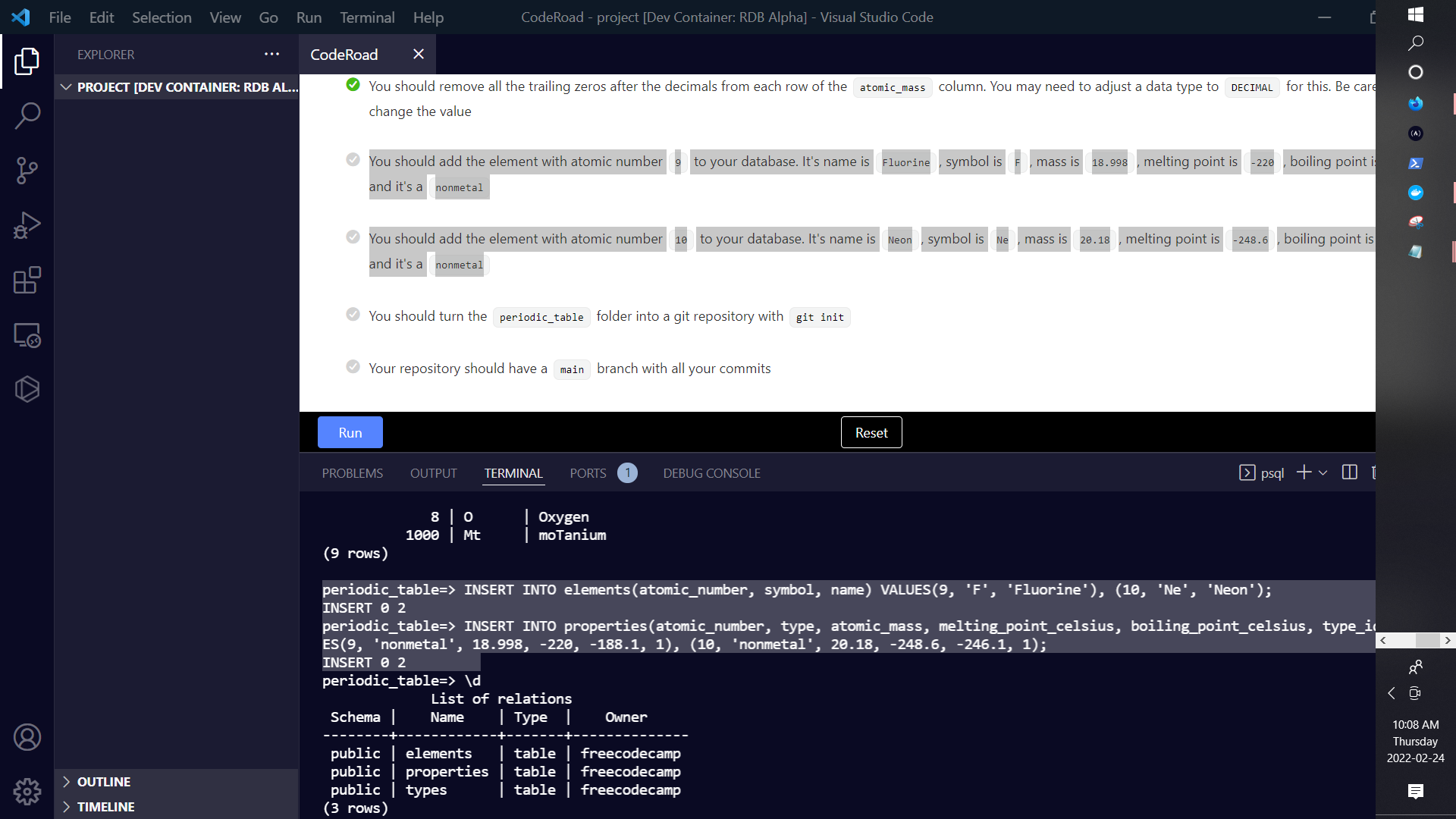 moTanium : ] RDB Alpha | Periodic Table Database · Issue #45236 · freeCodeCamp/freeCodeCamp · GitHub