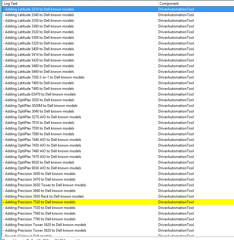 Incorrect Model Selected Latitude 7520/Precision 7520 · Issue #445 · maurice-daly ...