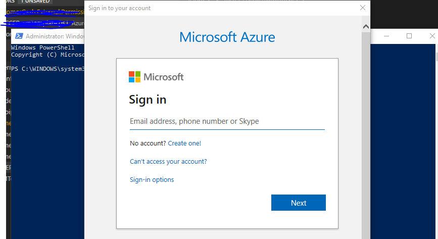Connect To Azure Cmdlet Doesnt Work · Issue 12142 · Powershellpowershell · Github
