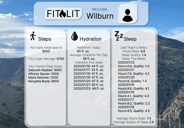 GitHub - Catalyst4Change/fitlit: FitLit project starter kit for students