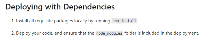 No Way To Package For Azure Functions Serverless · Issue 6259 · Pnpmpnpm · Github