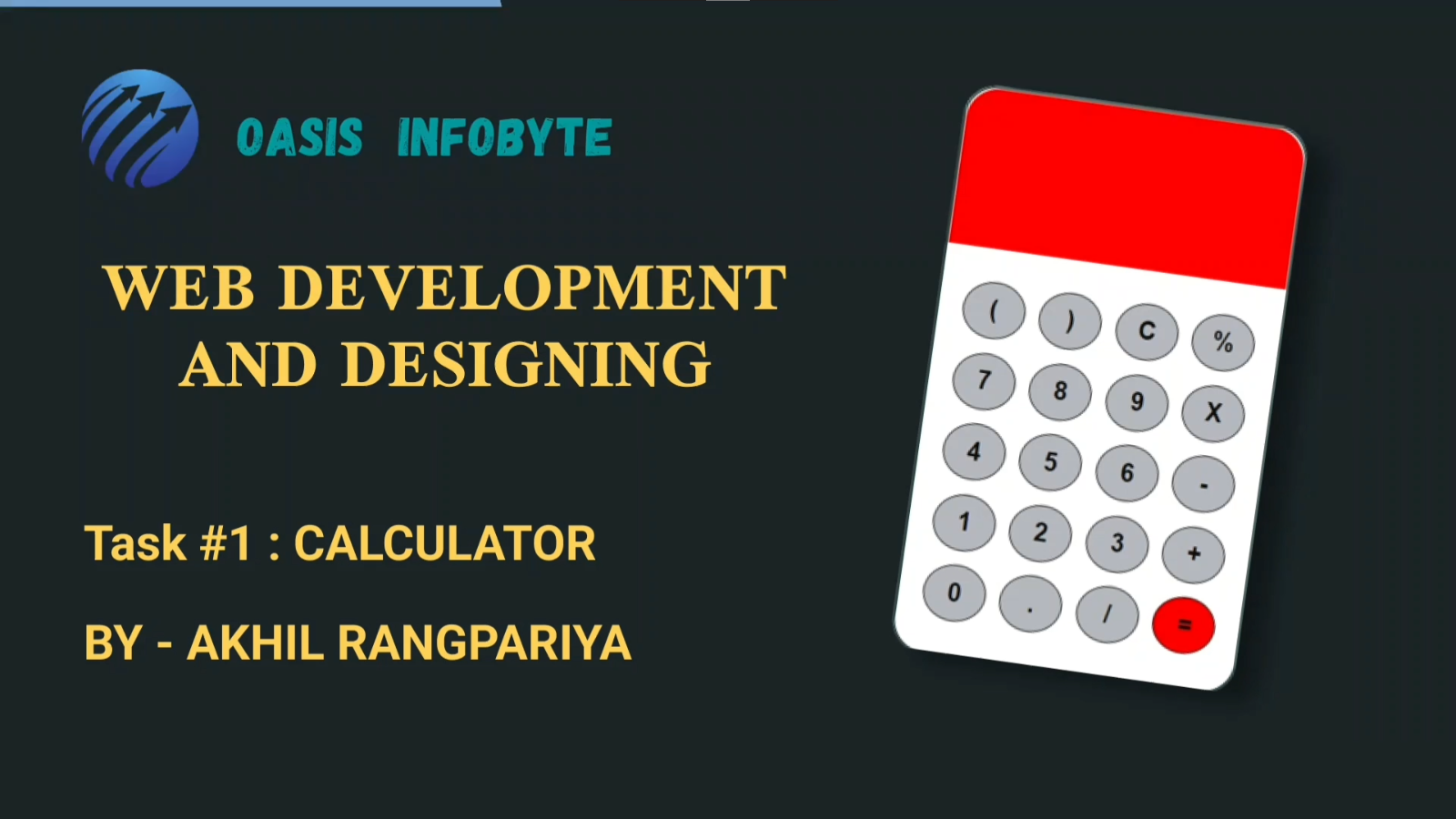 GitHub - AkhilRangpariya/osis-L2-Task1-calculator: I am build calculator using HTML, CSS and JS ...