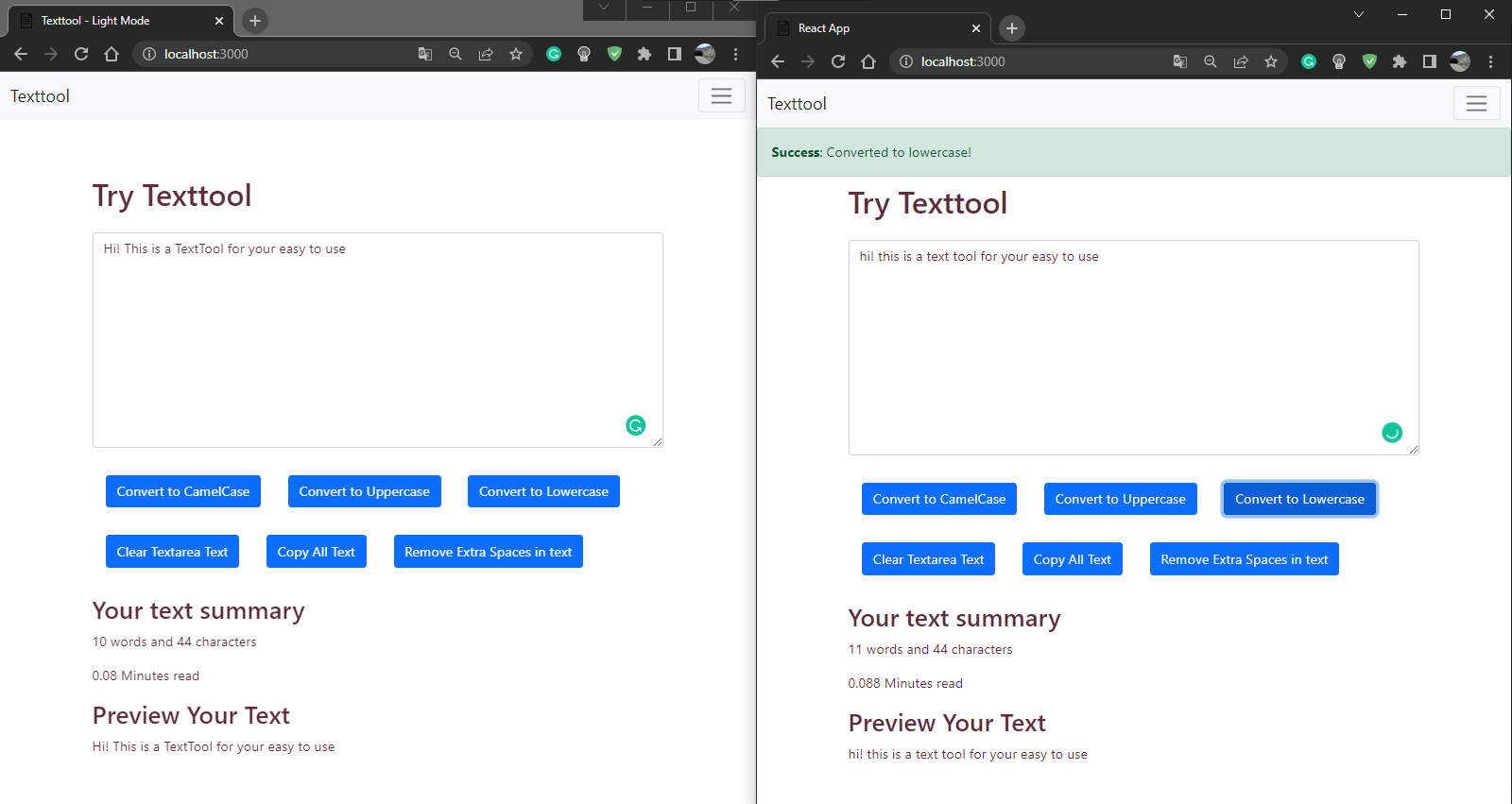 GitHub - AkhilRangpariya/TextTools-ReactApp: This TextTools app is one page application build ...