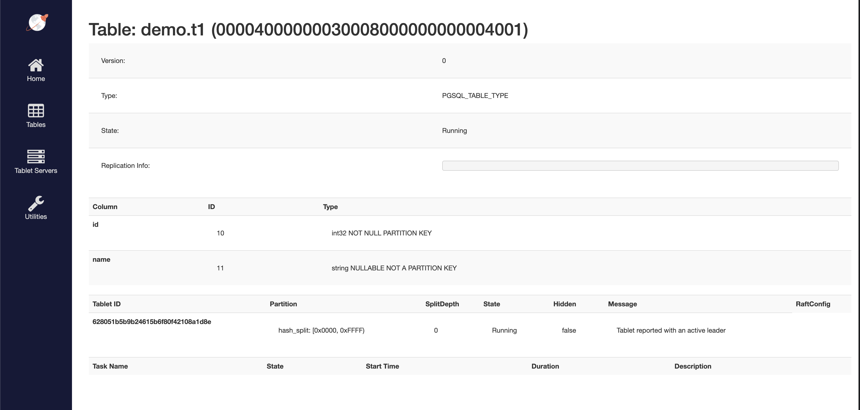 [DocDB] Master and TServer UI are missing the Raft config and Raft roles · Issue #11986 ...