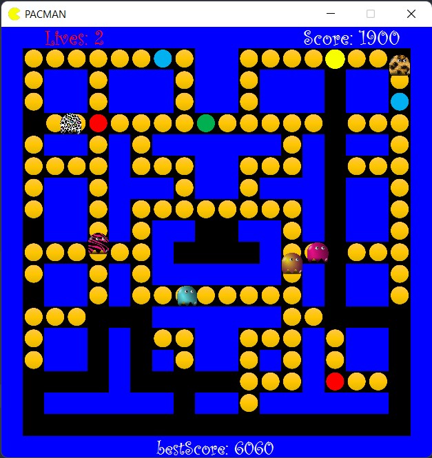 GitHub - haxhex/Pacman-Game: This is a 2D Pacman Game - Which was the ...