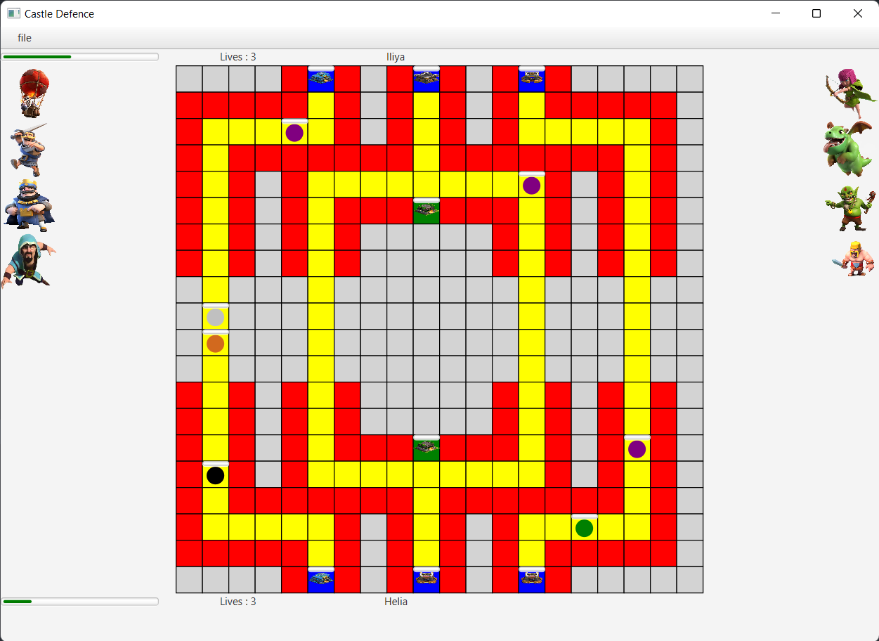 GitHub - haxhex/Castle-Defence: This is a 2D based Game similar to Clash Royal Game - Which was ...