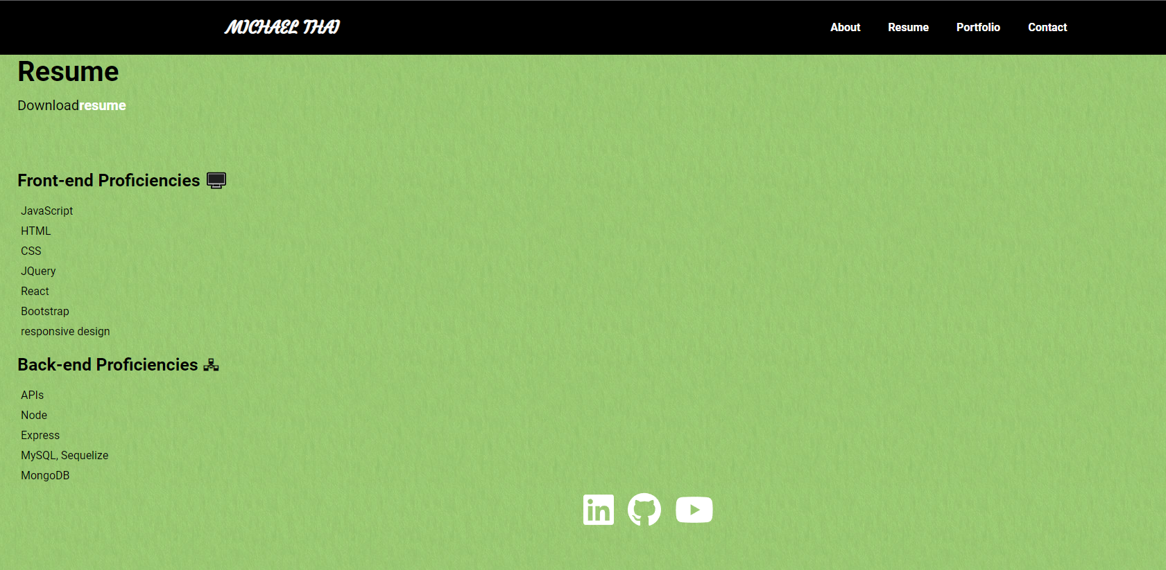 GitHub - Tydomx/Portfolio-Website: My portfolio Website using ReactJS