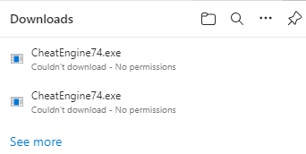 Failed Due to Insufficient Permissions · Issue #2055 · cheat-engine ...