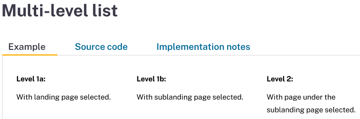 Side navigation (component) · Issue #587 · Office-of-Digital-Services ...