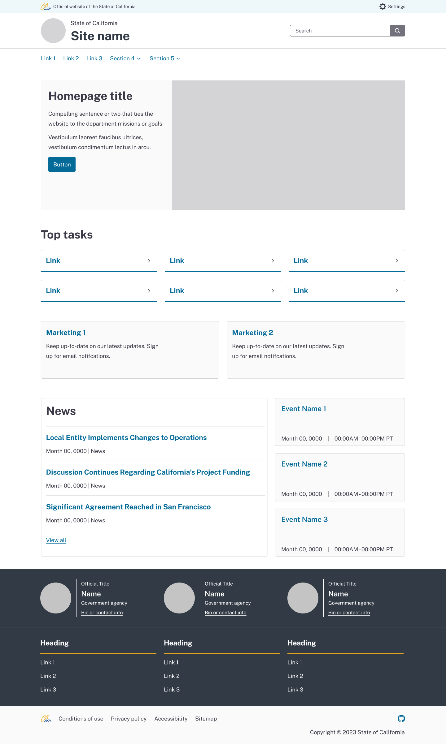 Executive profile design improvements · Issue #477 · Office-of-Digital-Services/California-State ...