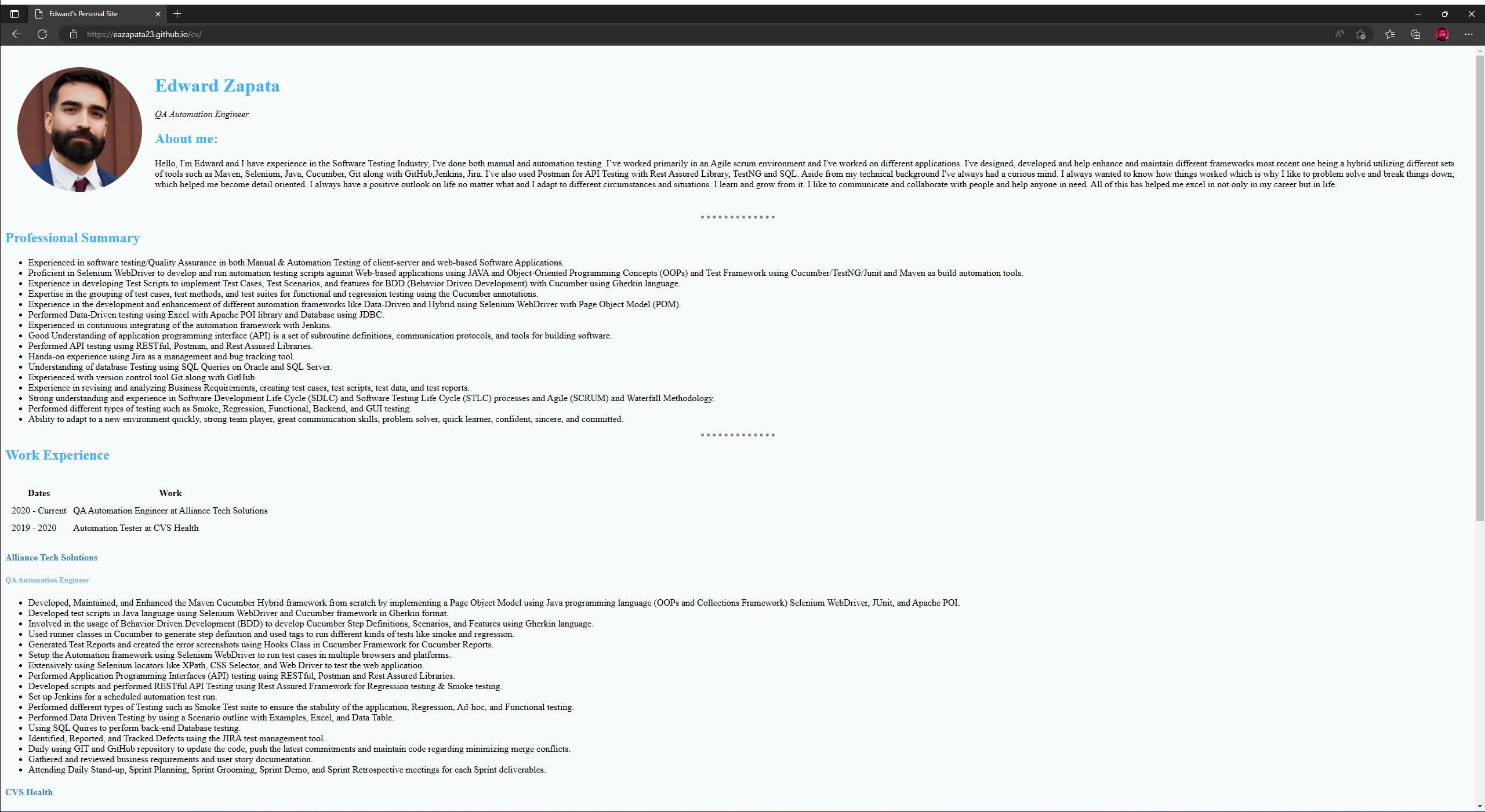 GitHub - eazapata23/cv