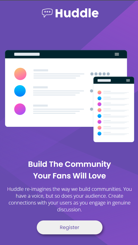 GitHub - Glrmfranco/huddle_landing_page