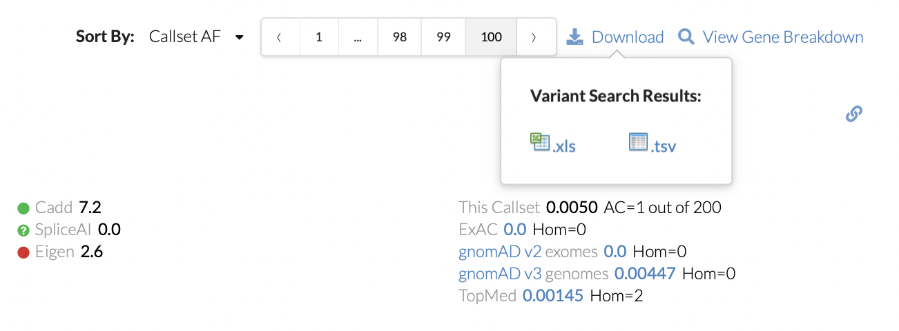Request to add callset AF to downloaded search results · Issue #3300 · broadinstitute/seqr · GitHub