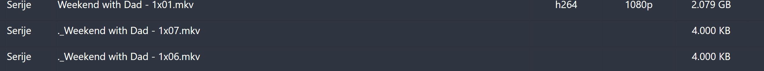 Why is TDARR detecting files begining with "._" · Issue #612 · HaveAGitGat/Tdarr · GitHub
