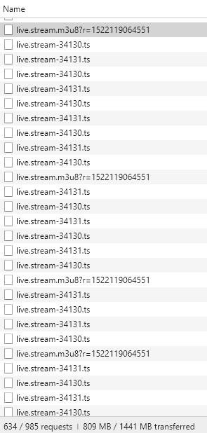 HLS Segments not progressing, continually redownloading · Issue #1611 · clappr/clappr · GitHub