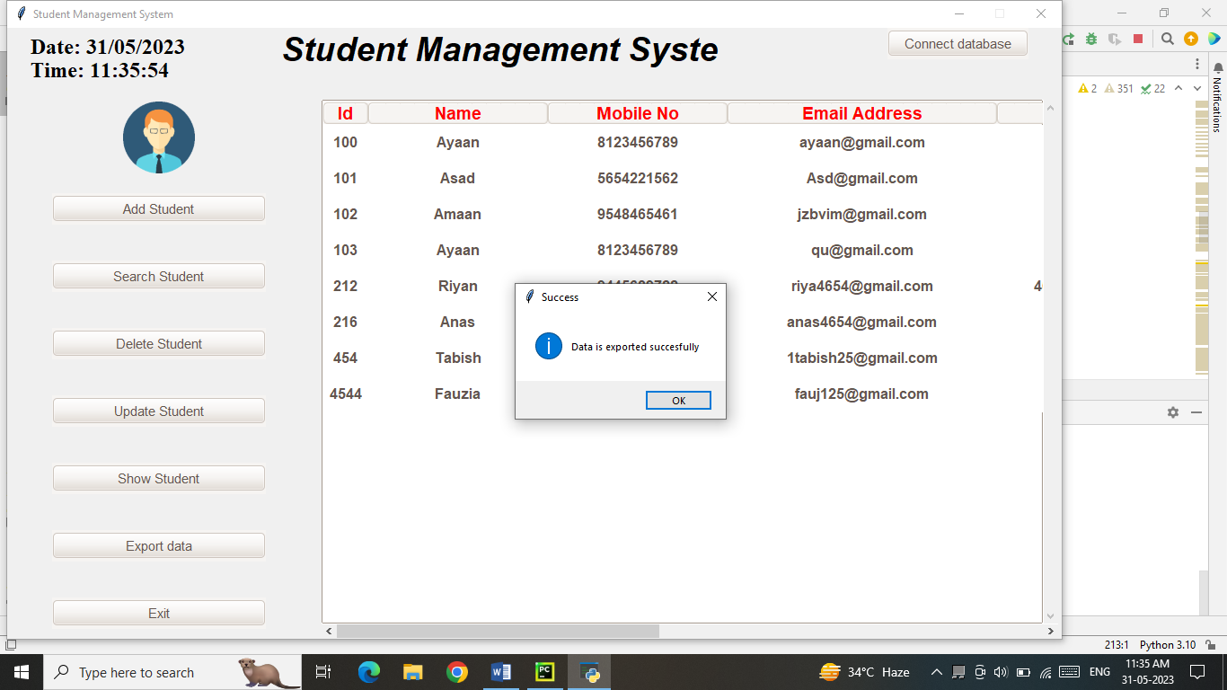GitHub - itsamaan/Student-Management-System