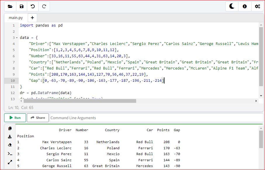 GitHub - imgopi41/F1_DataFrame: This is simple Data frame implemented ...