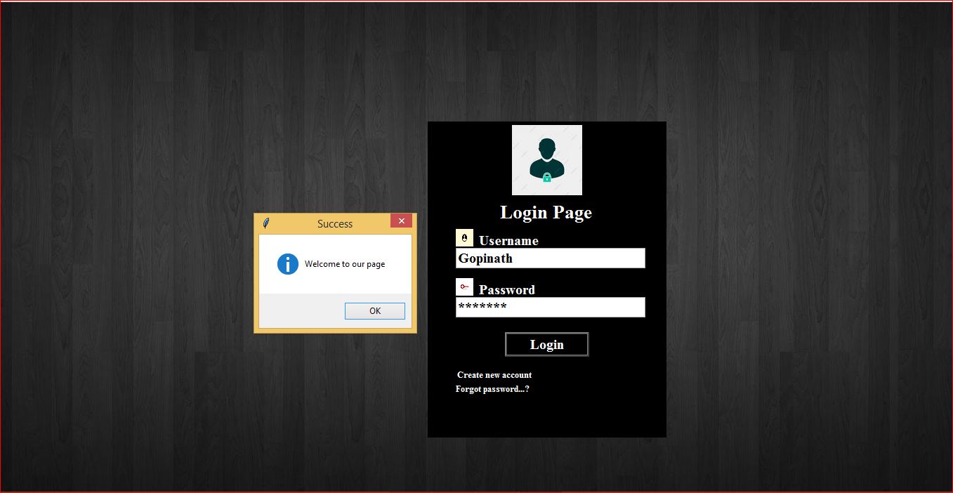 GitHub - imgopi41/Login_Page_Project: This is Login page project ...