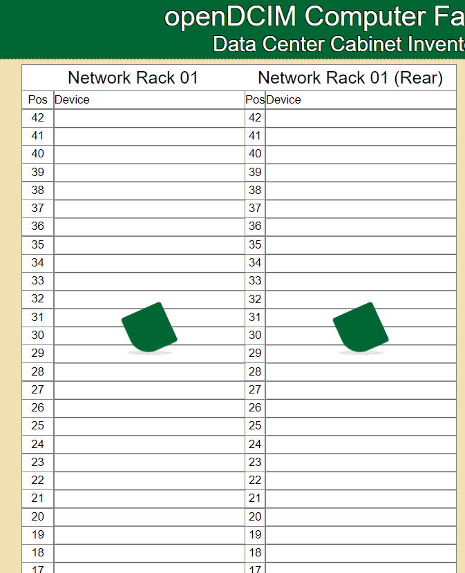 Devices won't show in Cabinets · Issue #1300 · opendcim/openDCIM · GitHub