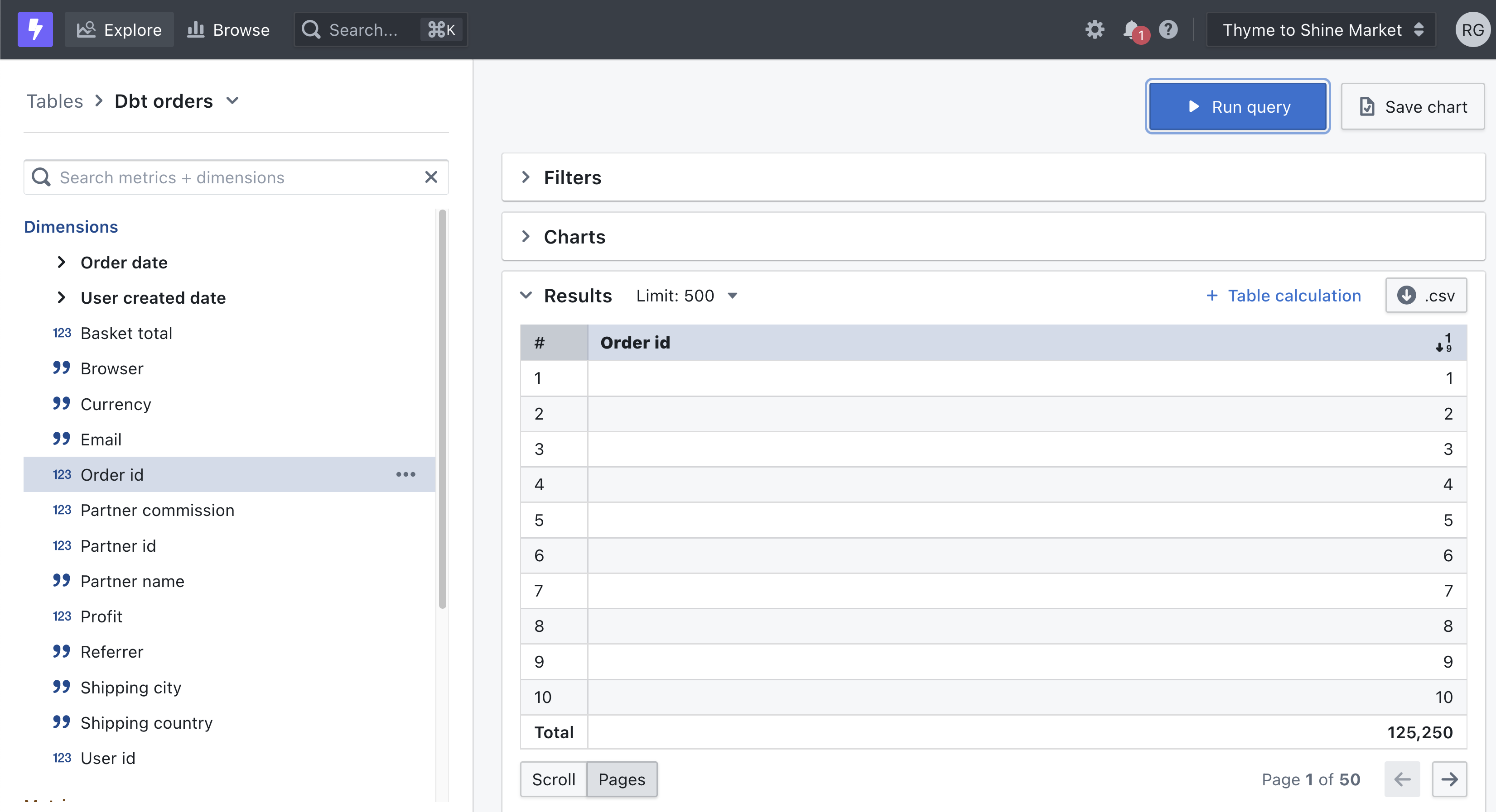 Make it clearer when results are truncated (row limit results table) · Issue #3067 · lightdash ...