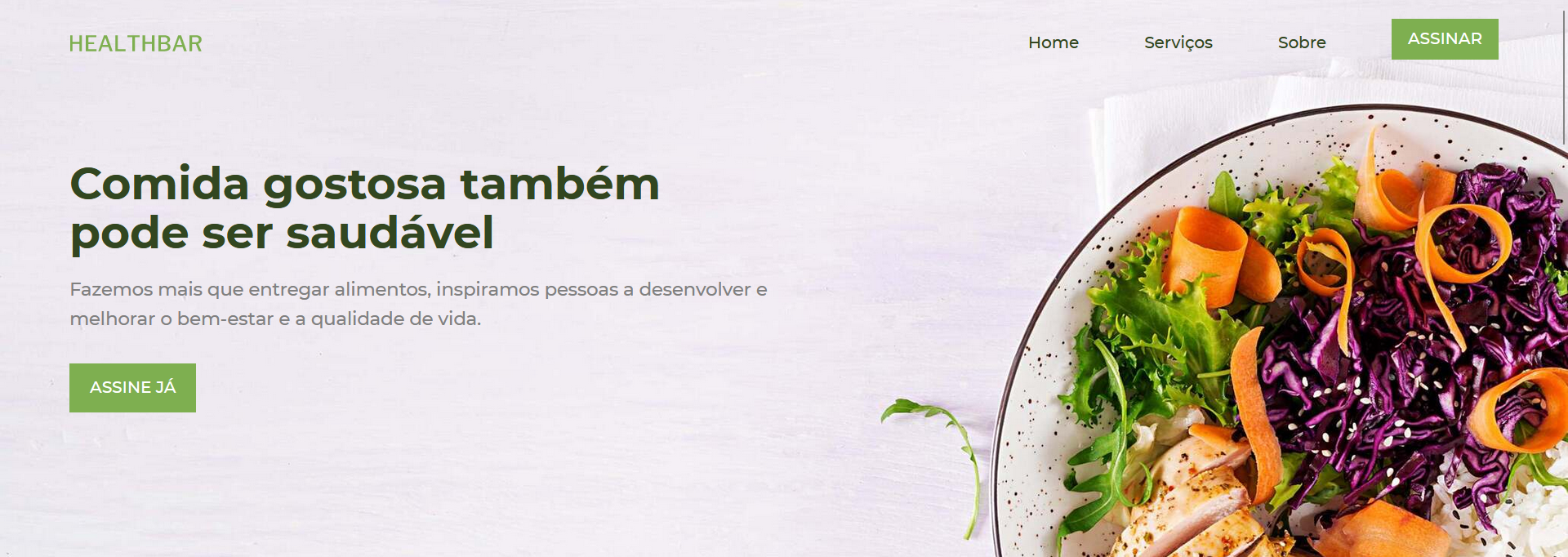 GitHub - ThiagoFukuyama/healthbar: Landing Page e sistema de design para empresa fictícia de ...