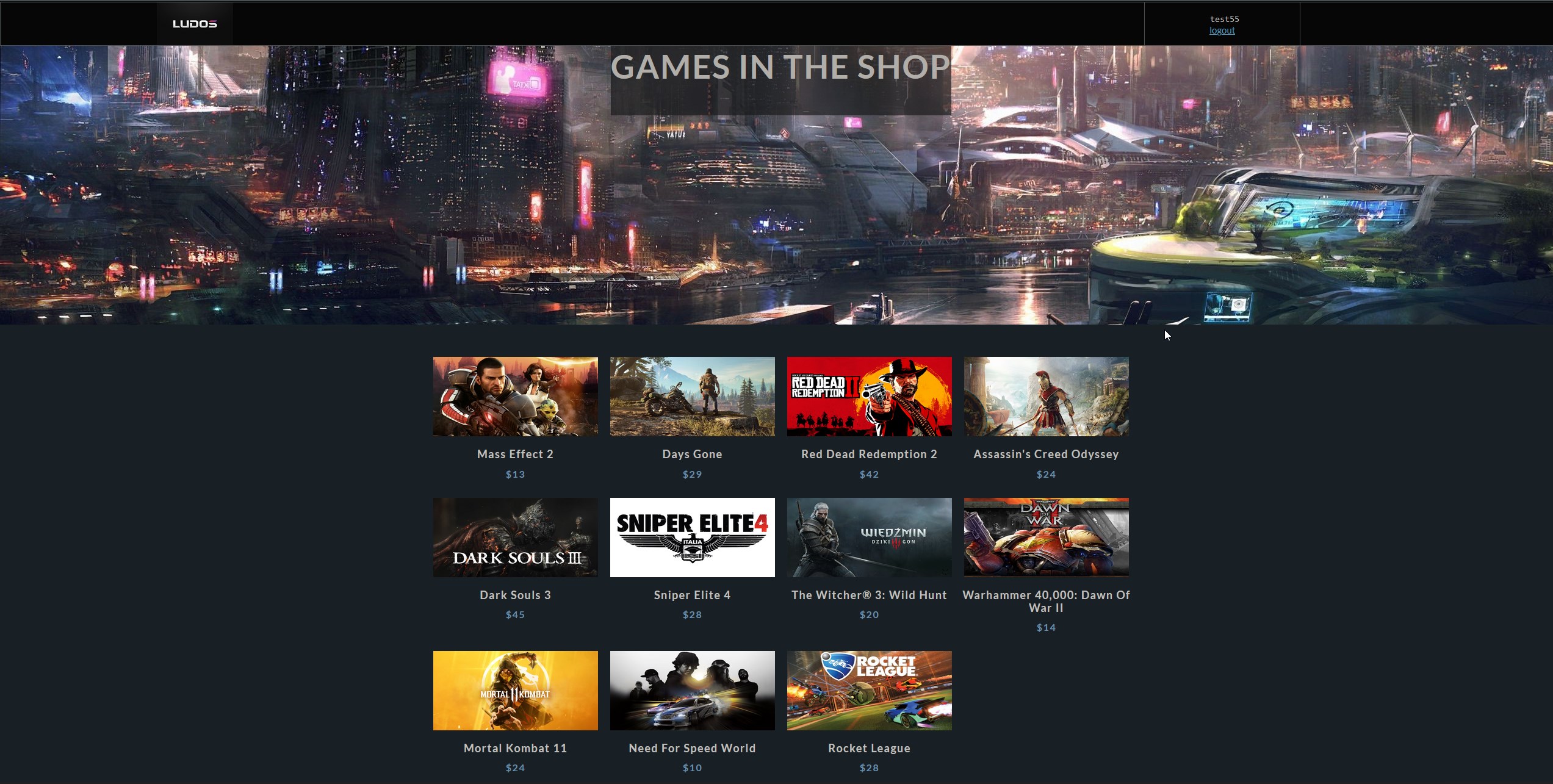GitHub - RuseCristian/GameStoreSite: An online game store I had ...