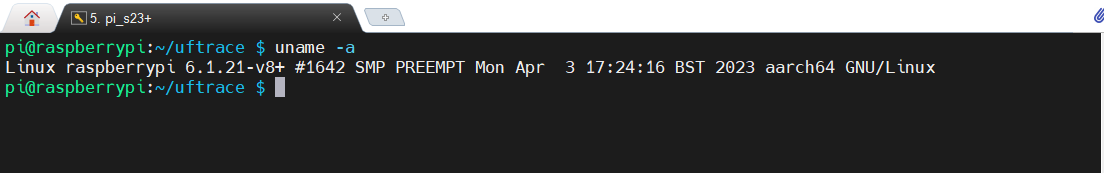 Error Building uftrace on Raspberry Pi 4B Board : Bad Instructions in aarch64 · Issue #1818 ...