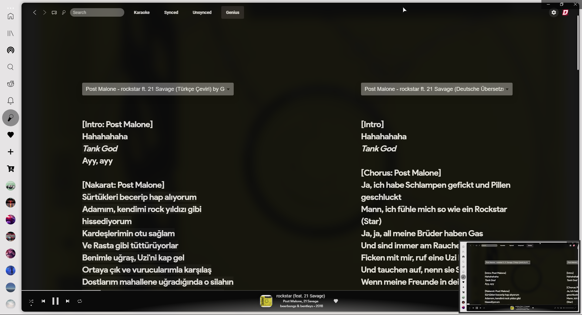 LyricsPlus Genius - Twin Lyrics-Page Issue · Issue #1443 · spicetify/cli · GitHub