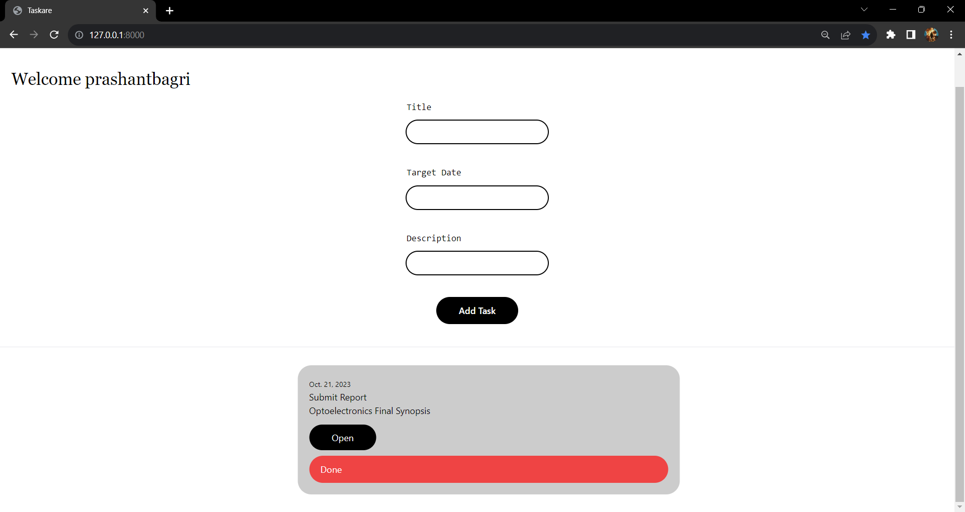 GitHub - PrashantBagri/TaskAre-Django-App: This is a Task Management web app developed entirely ...