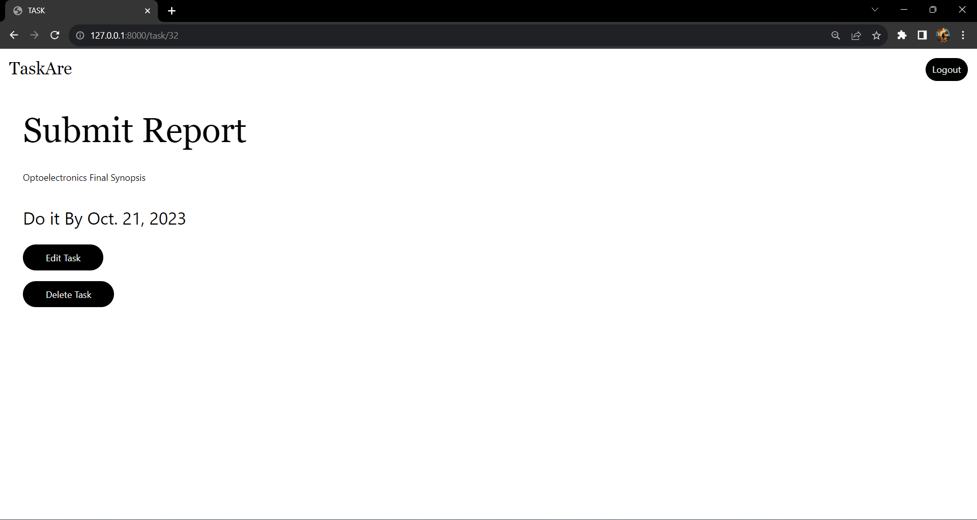 GitHub - PrashantBagri/TaskAre-Django-App: This is a Task Management web app developed entirely ...