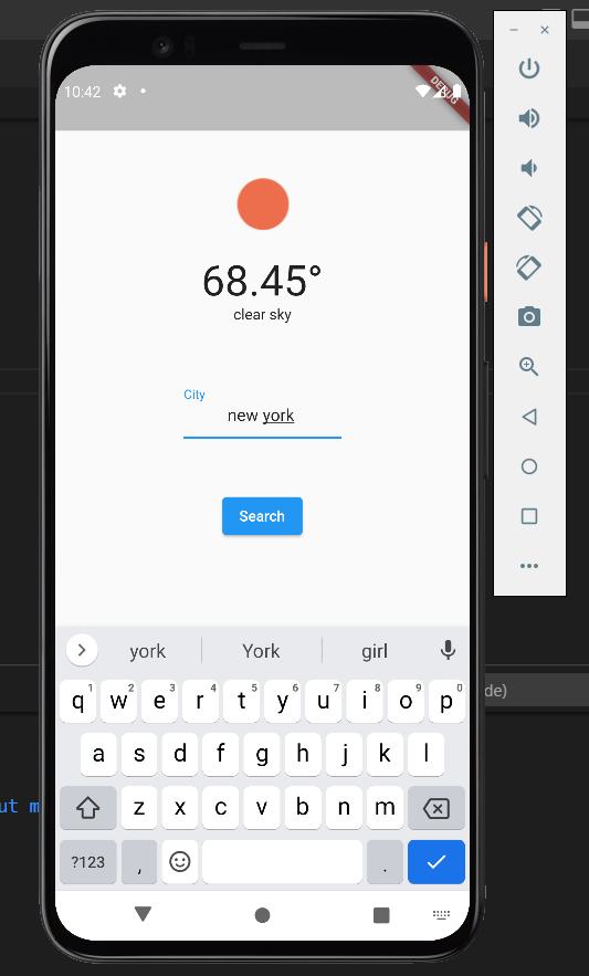 GitHub - Harini0324/WeatherAppUsingFlutter: My First Flutter Project on ...