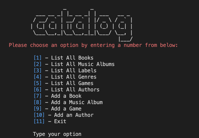 GitHub - Flunavgt/catalog_of_my_things: App created in Ruby to catalog Music, Books, and games ...