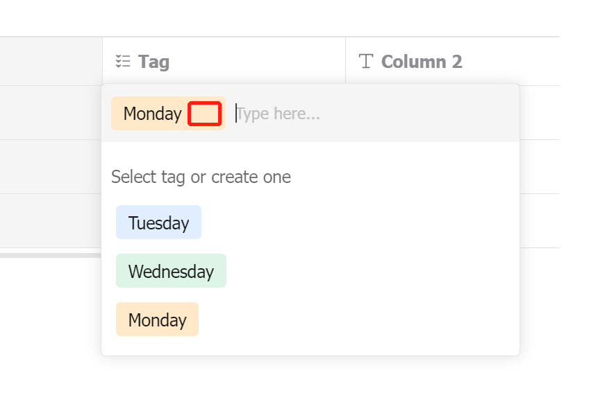 The Close Icon Of Database Multi Select Tab Is Invisible · Issue 2887 · Toeverything