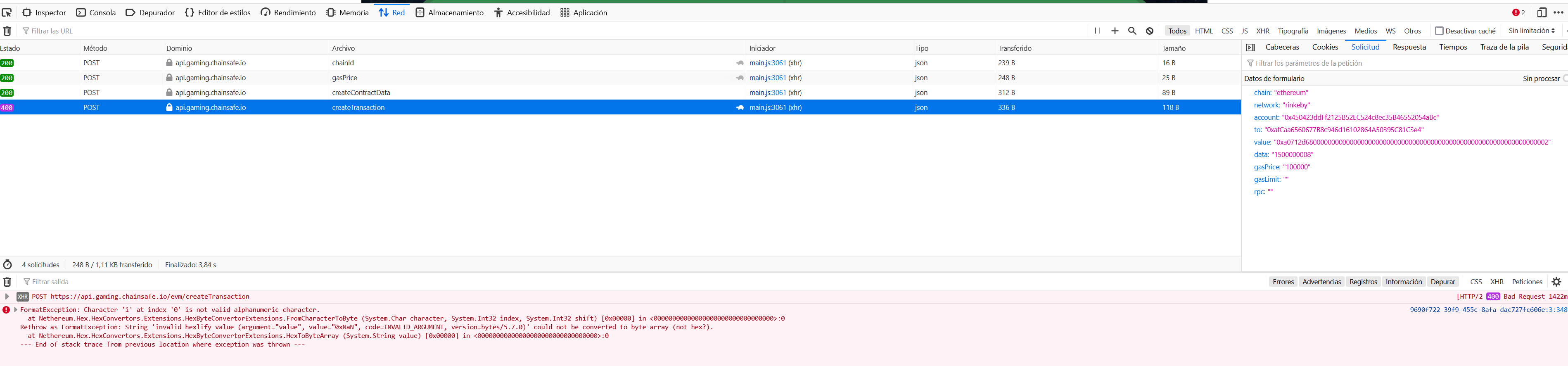 Sendtransaction ERC721 with PK · Issue #222 · ChainSafe/web3.unity · GitHub