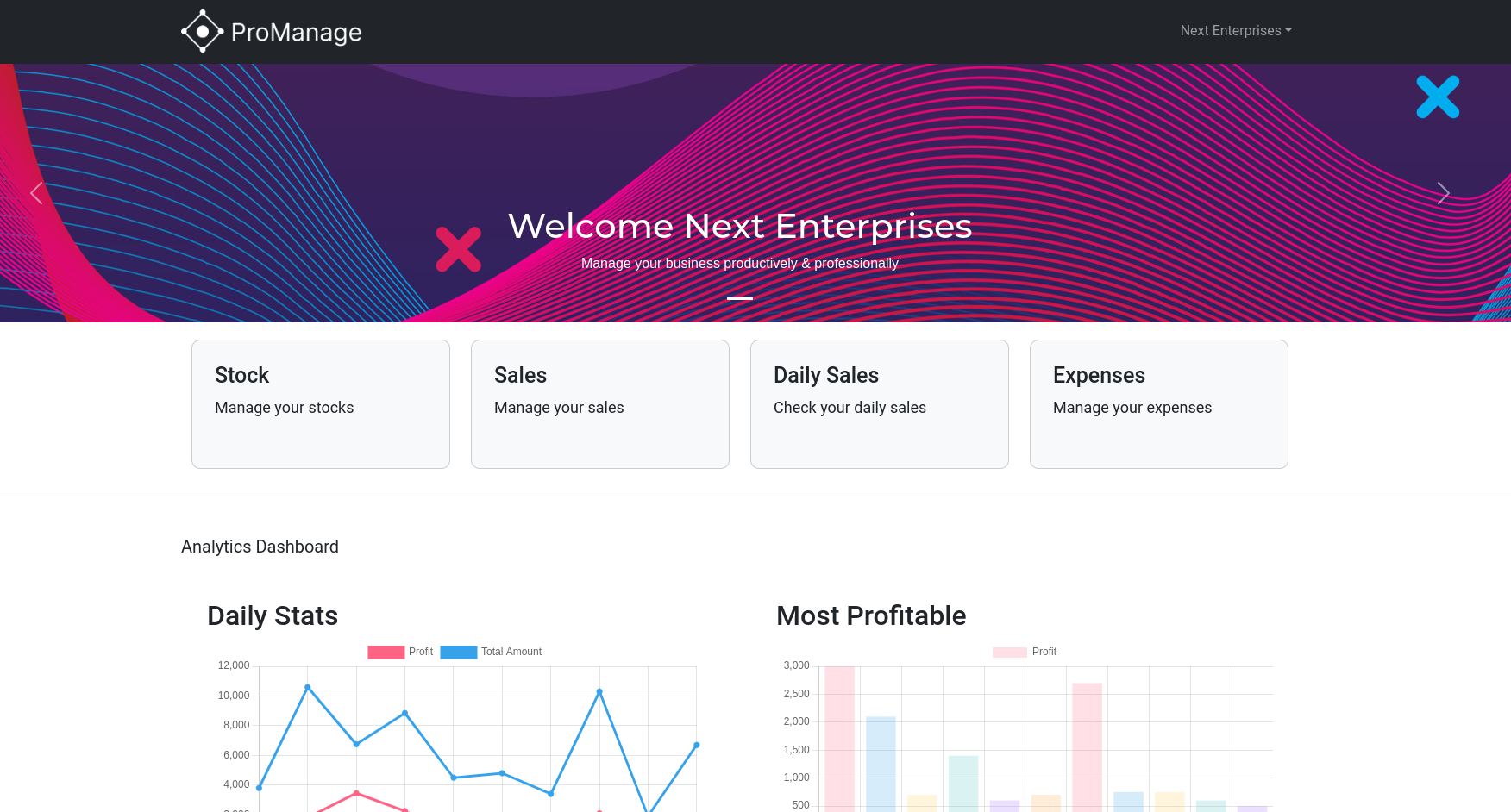 GitHub - ahmedfahim21/ProManage: ProManage, a MERN stack application designed to help businesses ...