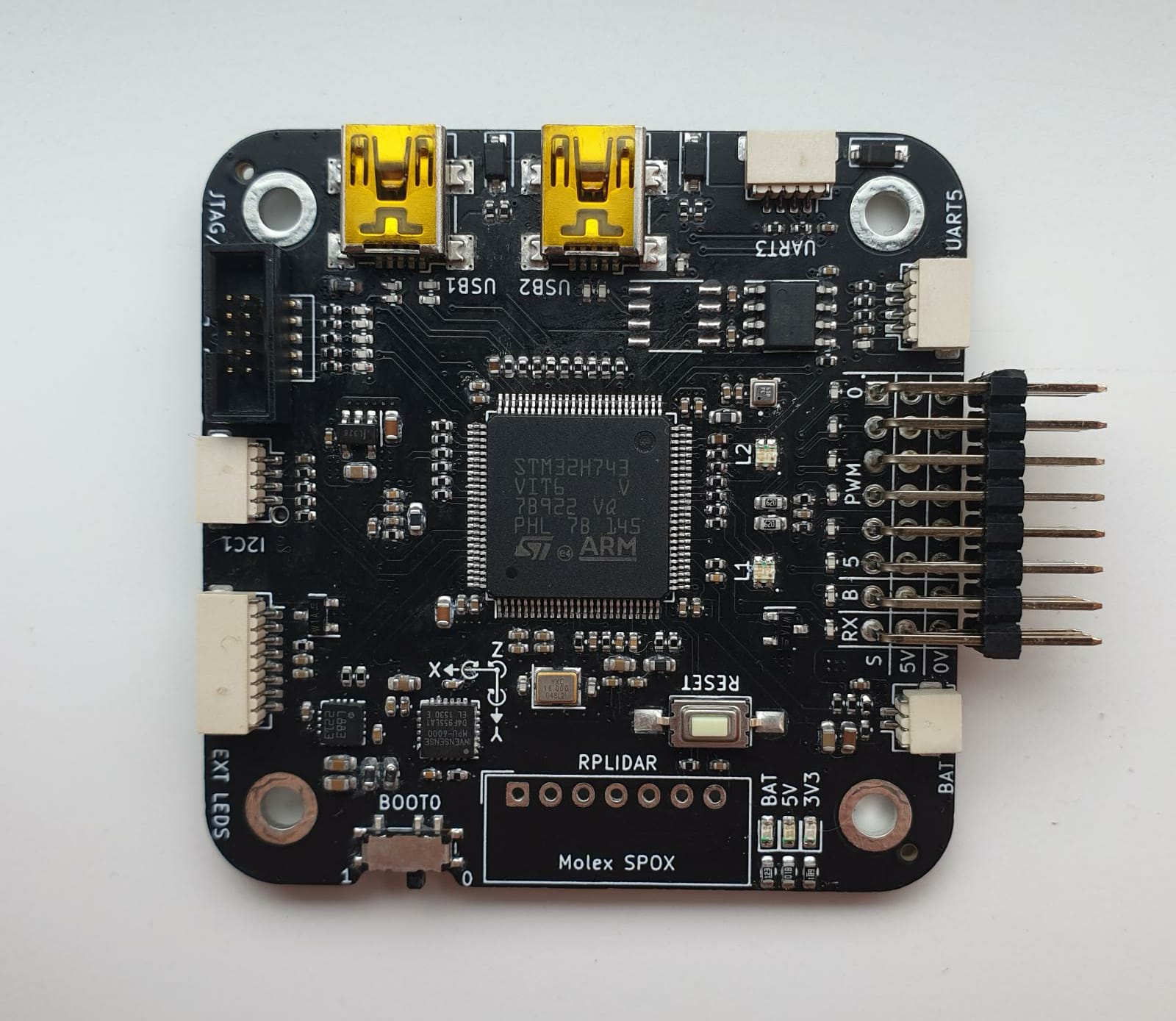 GitHub - Mathijsvb/MulticopterFCS: Multicopter Flight Control System