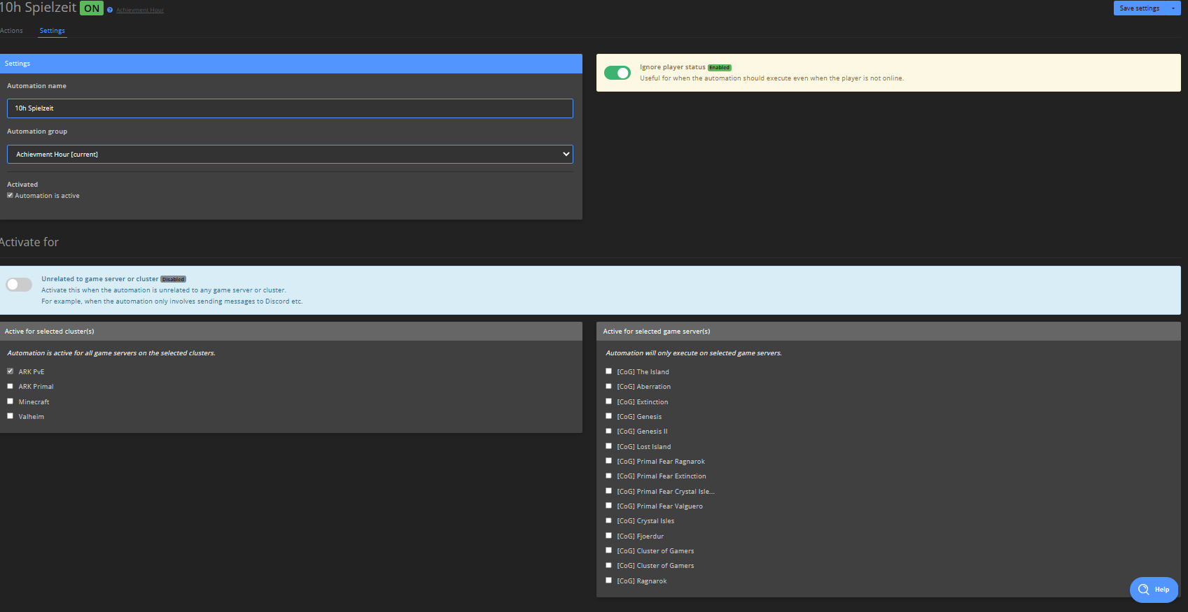 Add option to customise default settings for Tasks · gameserverapp Platform · Discussion #337 ...