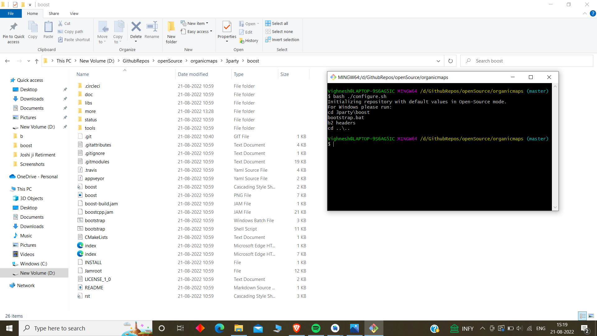Development On Windows Symlinks Issue · Organicmaps · Discussion 3095 · Github