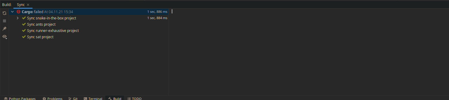 Sync fails with no error message for a cargo workspace · Issue #8075 · intellij-rust/intellij ...