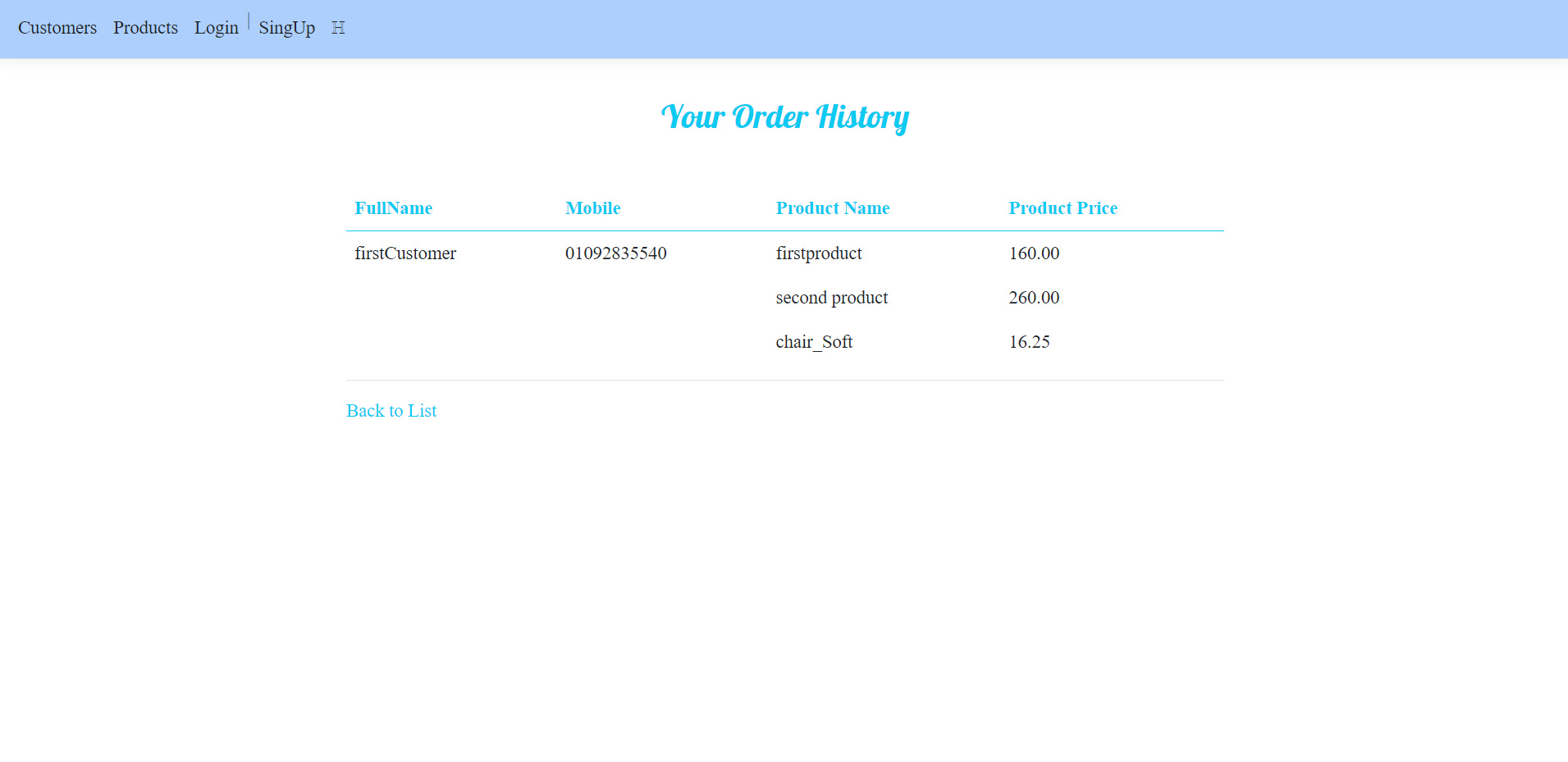 GitHub - Manar-sayed/CustomersOrders