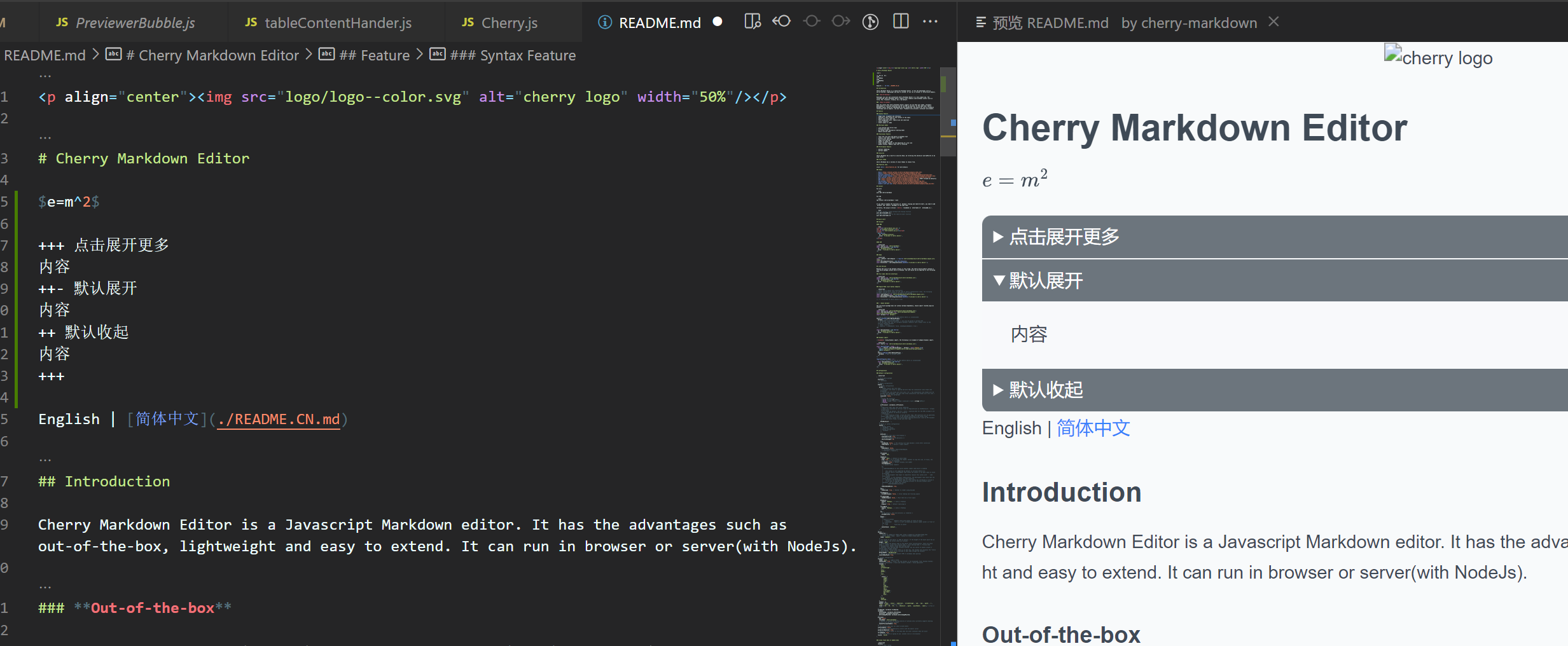 [Feature request]关于所见及所得的建议以及vscode的部分问题 · Issue #477 · Tencent/cherry-markdown · GitHub