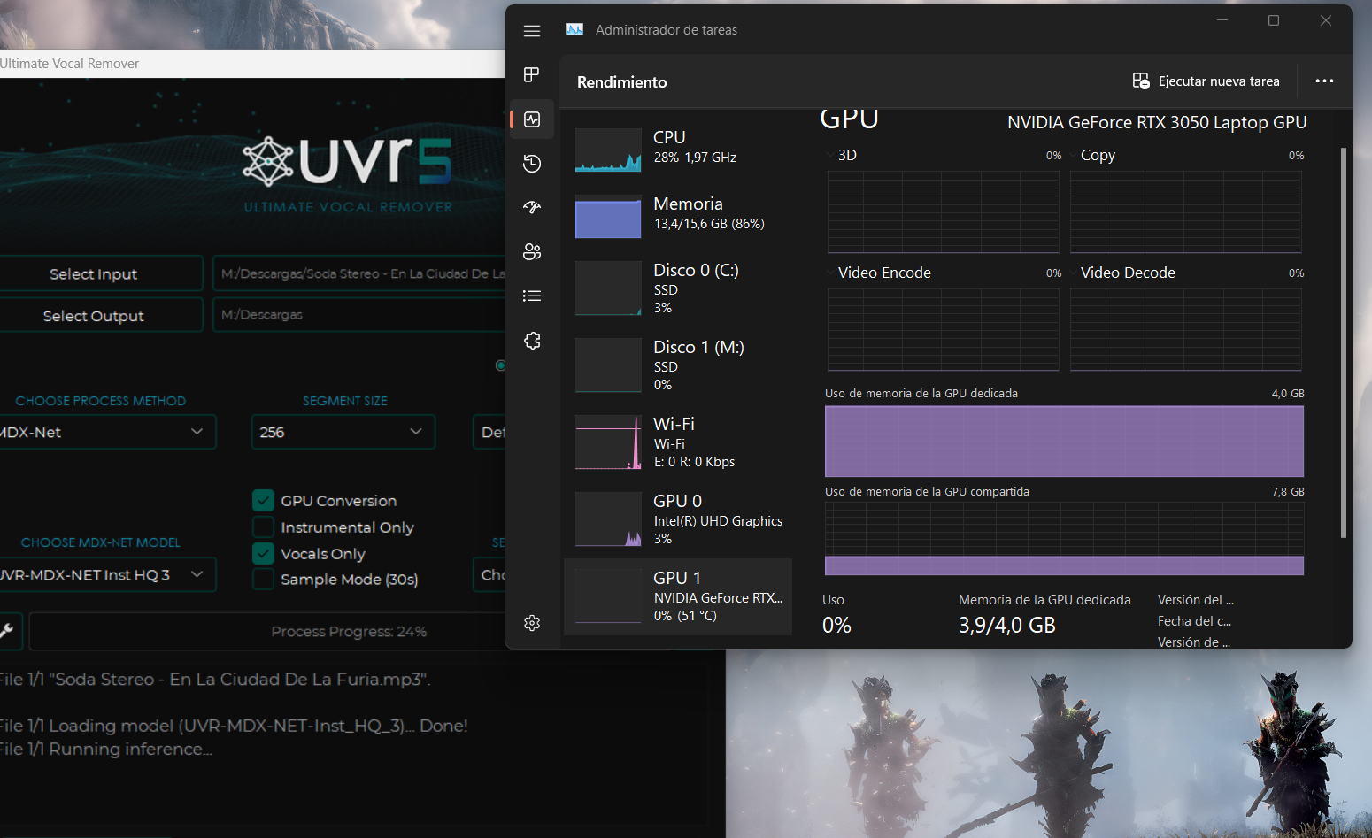 Not using GPU · Issue #880 · Anjok07/ultimatevocalremovergui · GitHub
