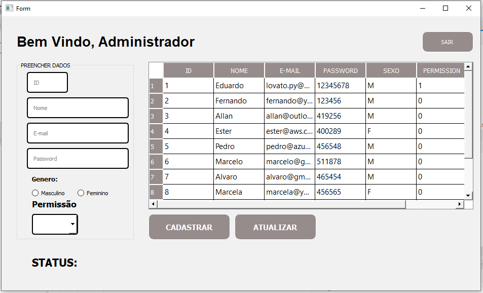 GitHub - devlovato/Projeto-Pyhton-e-MySQL--CRUD: Aplicação Desktop que ... GitHub - devlovato/Projeto-Pyhton-e-MySQL--CRUD: Aplicação Desktop que ...