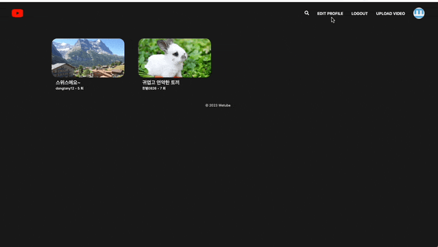 GitHub - Hanbyoul/wetube-reloaded: Wetube Clone built using NodeJS,Express,Mongo and ES6