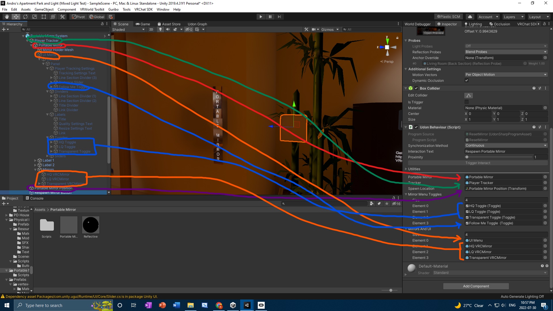 GitHub - AndromedusWolf/VRC-Portable-Mirror: Portable Mirror for VRChat ...