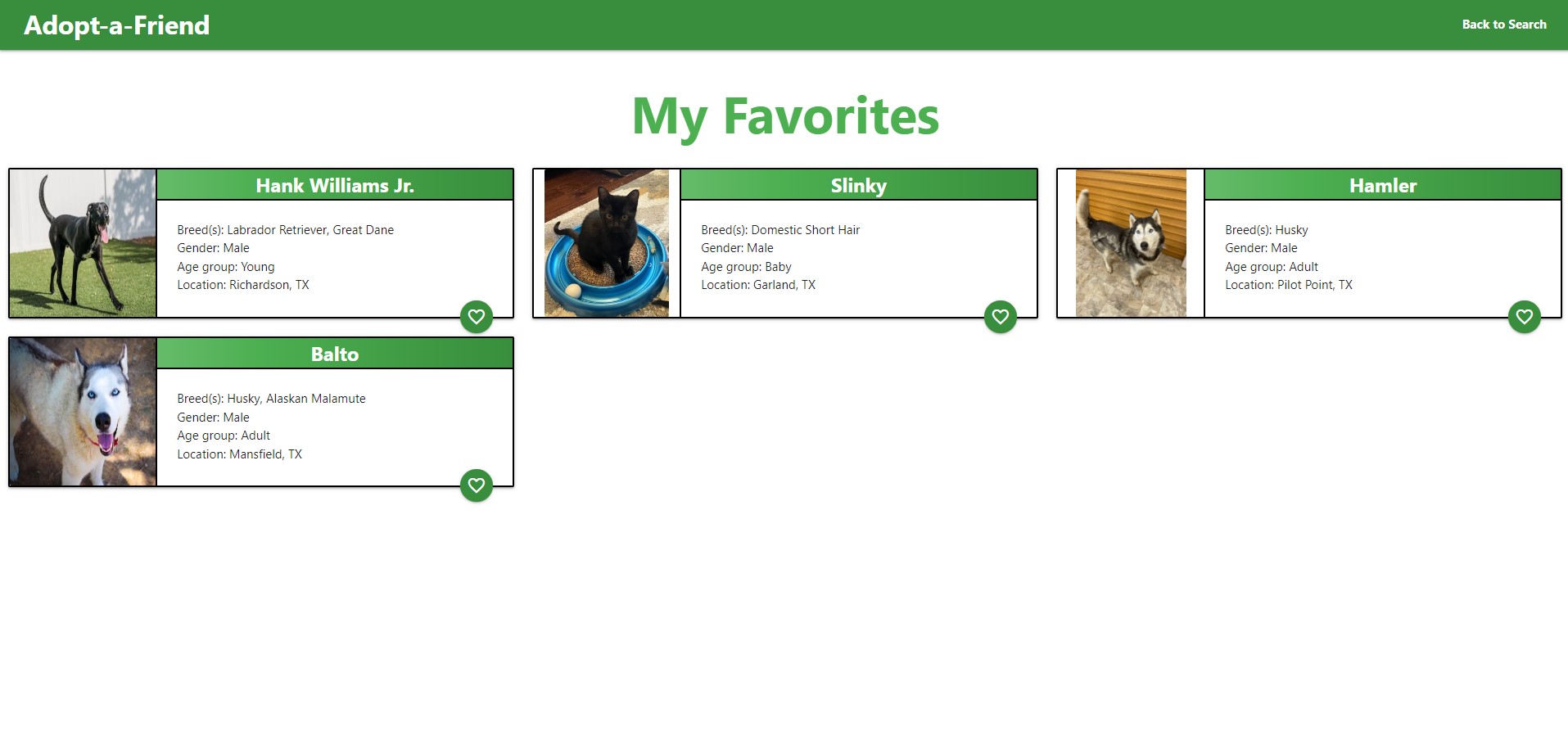 GitHub - dmadon/adopt-a-friend