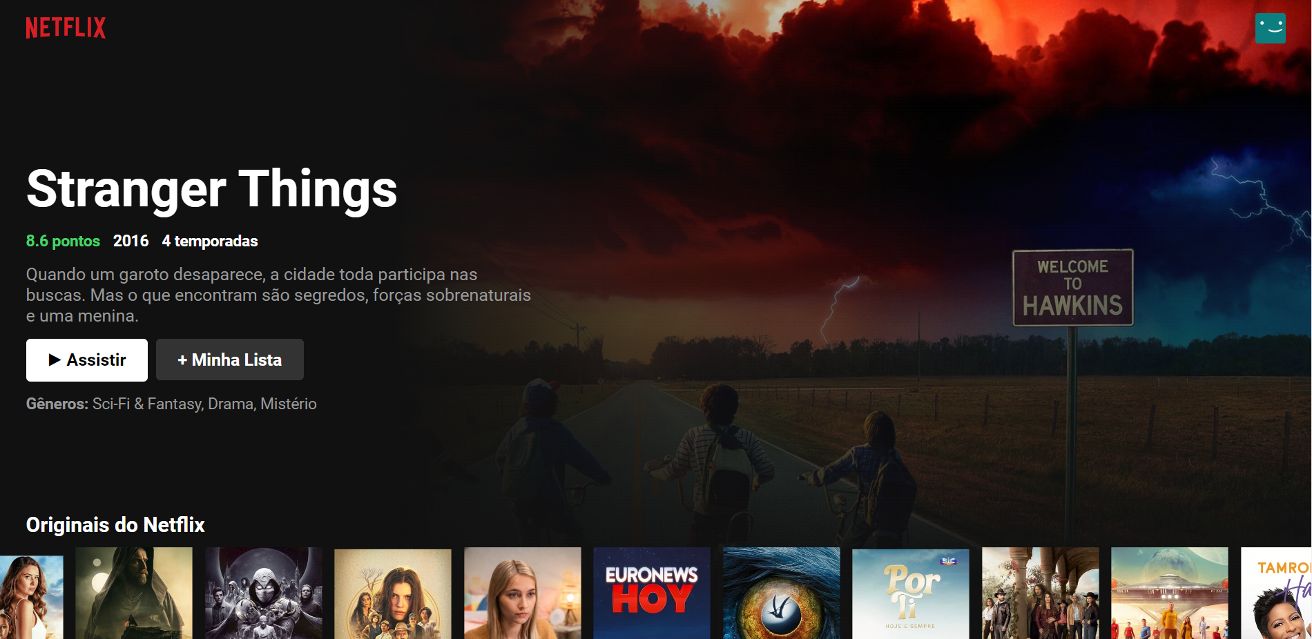 GitHub - ojoaovitor/Netflix-Clone: Projeto do Clone do Netflix feito em ...