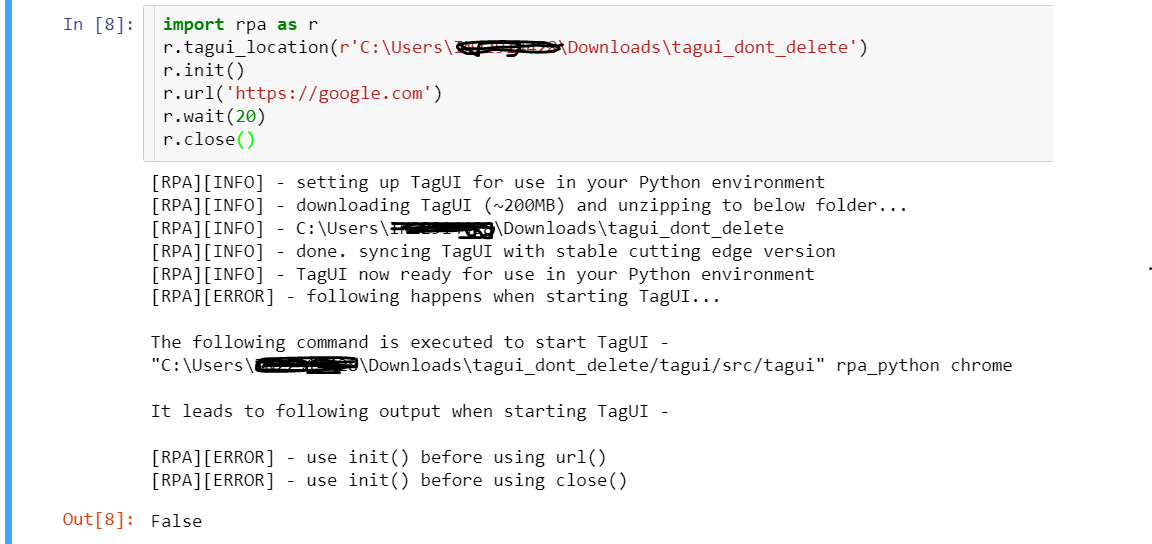Use init() before using url() - check this, possibly network or permission issue · Issue #360 ...