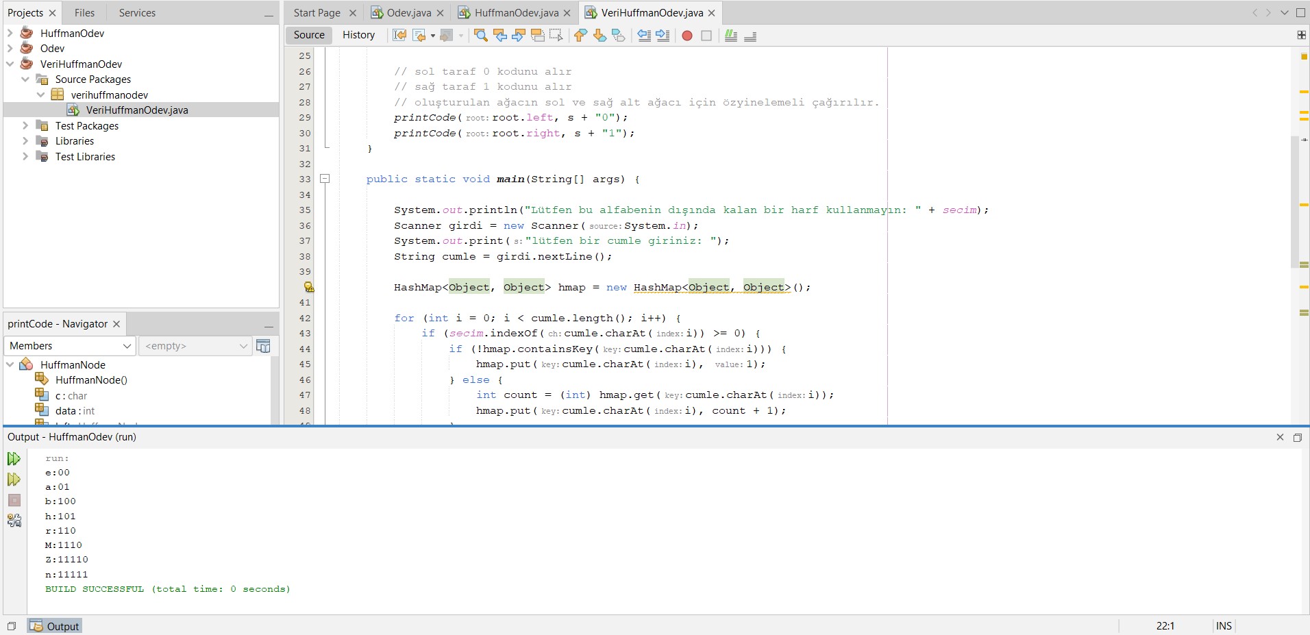 GitHub - ZehraSahaplioglu/HuffmanCode