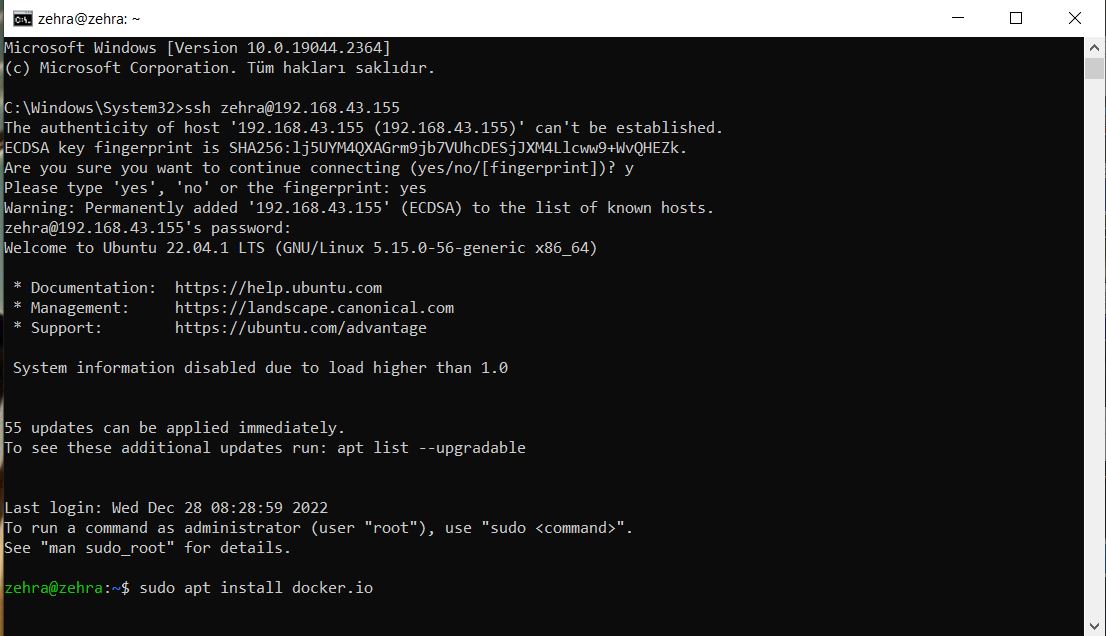GitHub - ZehraSahaplioglu/Docker